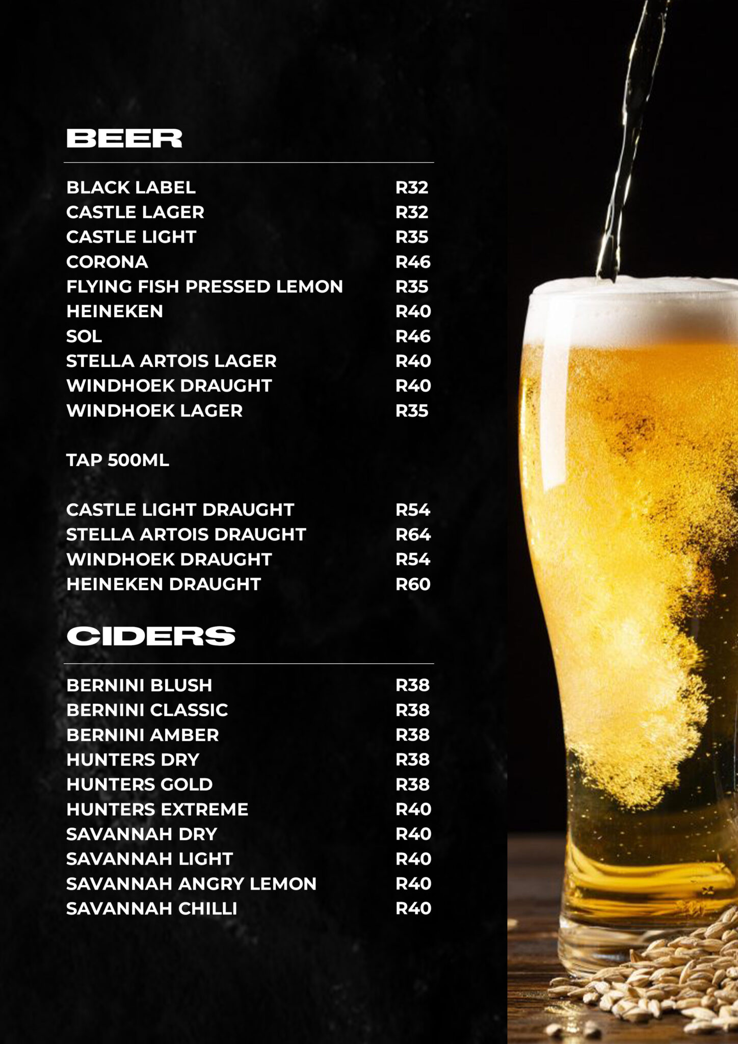 Drinks – 012 Lifestyle Brooklyn